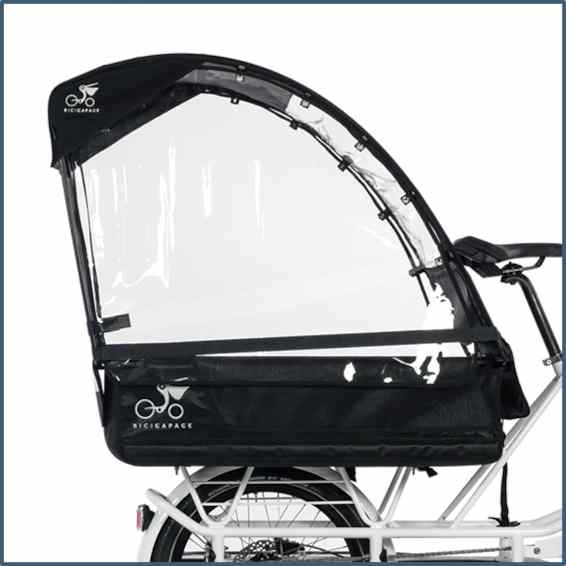 Rain Cover Full (side shields included) for Justlong (fixing on the ...